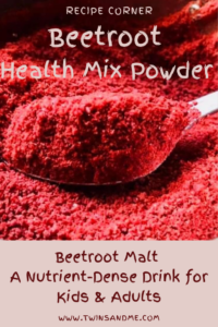 Beetroot Malt / Beetroot Health Mix Powder - Twins and Me