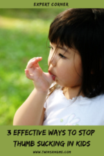 3 Effective Ways to Stop Thumb Sucking in Kids - Twins and Me